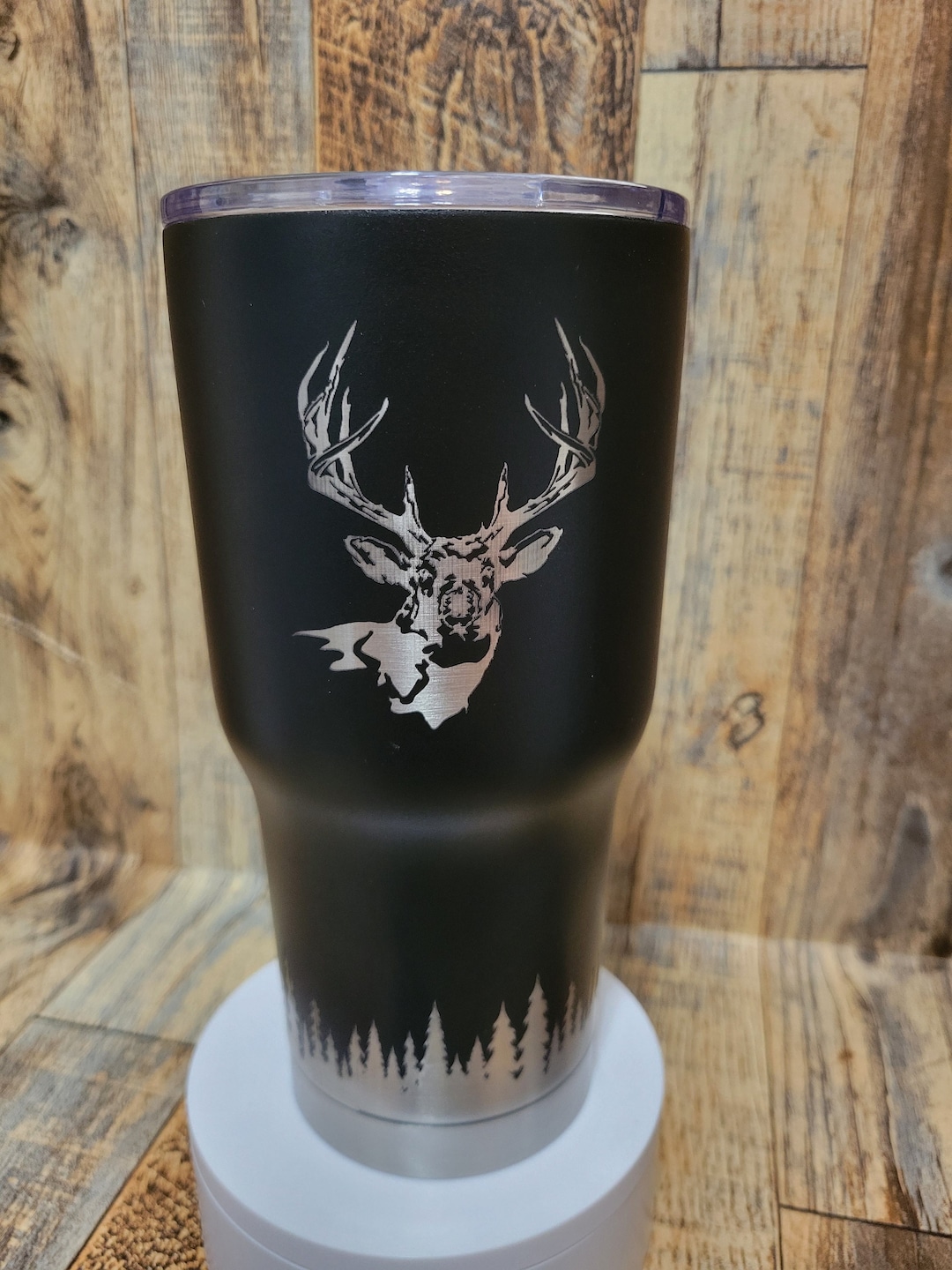 Whitetail Buck Deer Custom Tumbler 30oz Laser Engraved Cold/hot New - Etsy
