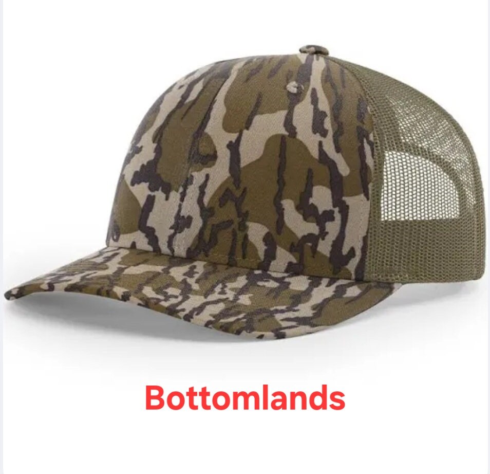 Onlyfans Turkey Hunting Leather Patch Hat Richardson 112 Mossy Oak Dna ...