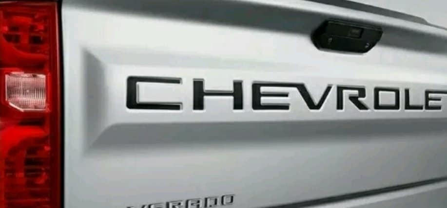 Tailgate Insert Letters Decal Vinyl Stickers for Chevrolet Chevy ...