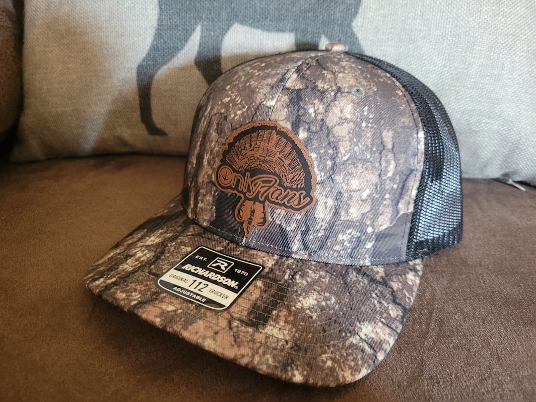 Onlyfans Turkey Hunting Leather Patch Hat Richardson 112 New - Etsy