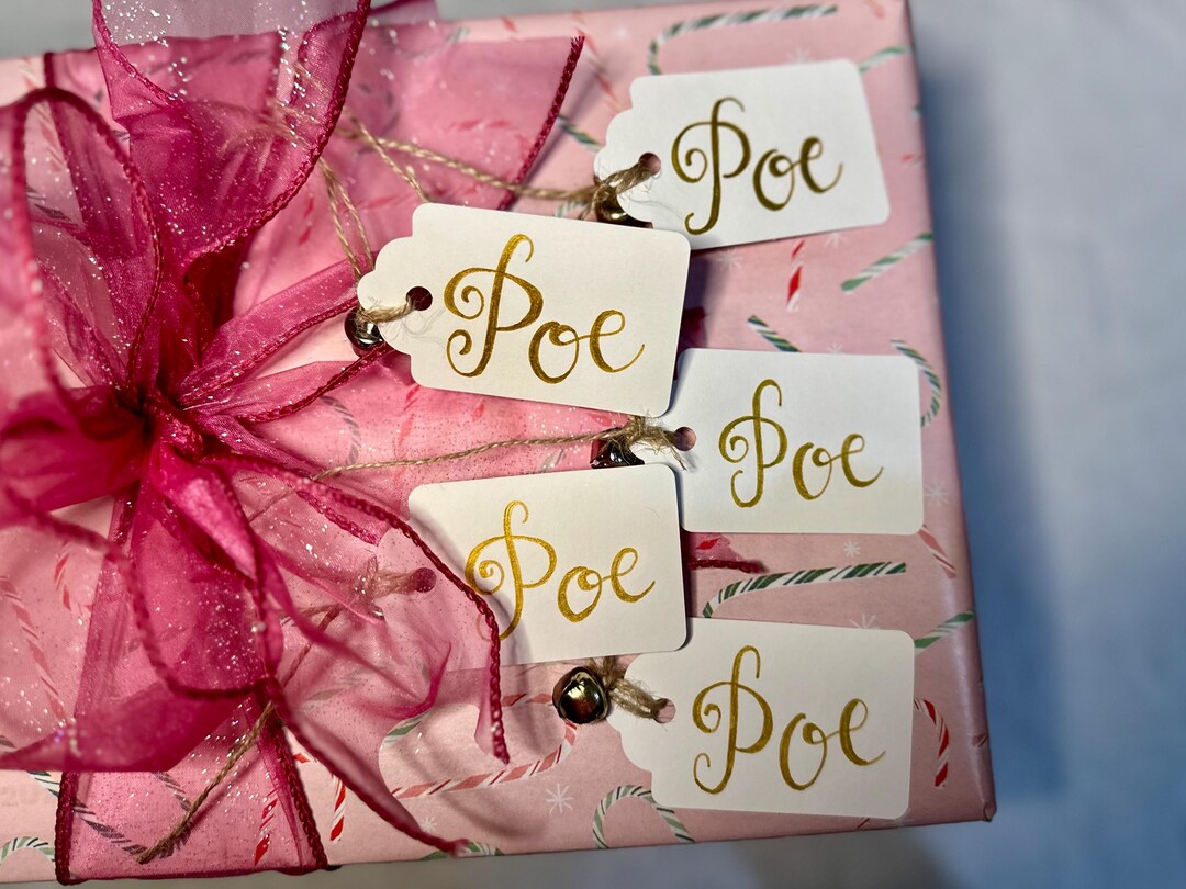 Custom Gift Tags Pack for Christmas Unique and Personalized Tags ...