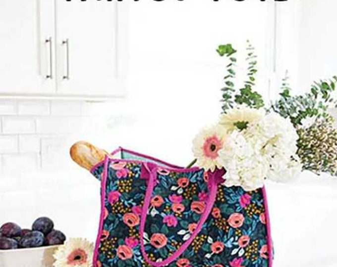 All the Things Tote Pattern by Kaitlyn Howell printed Pattern - Etsy