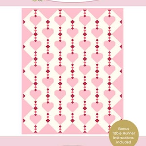 Heartthrob Quilt Pattern by Aria & Ava (downloadable Pattern) - Etsy