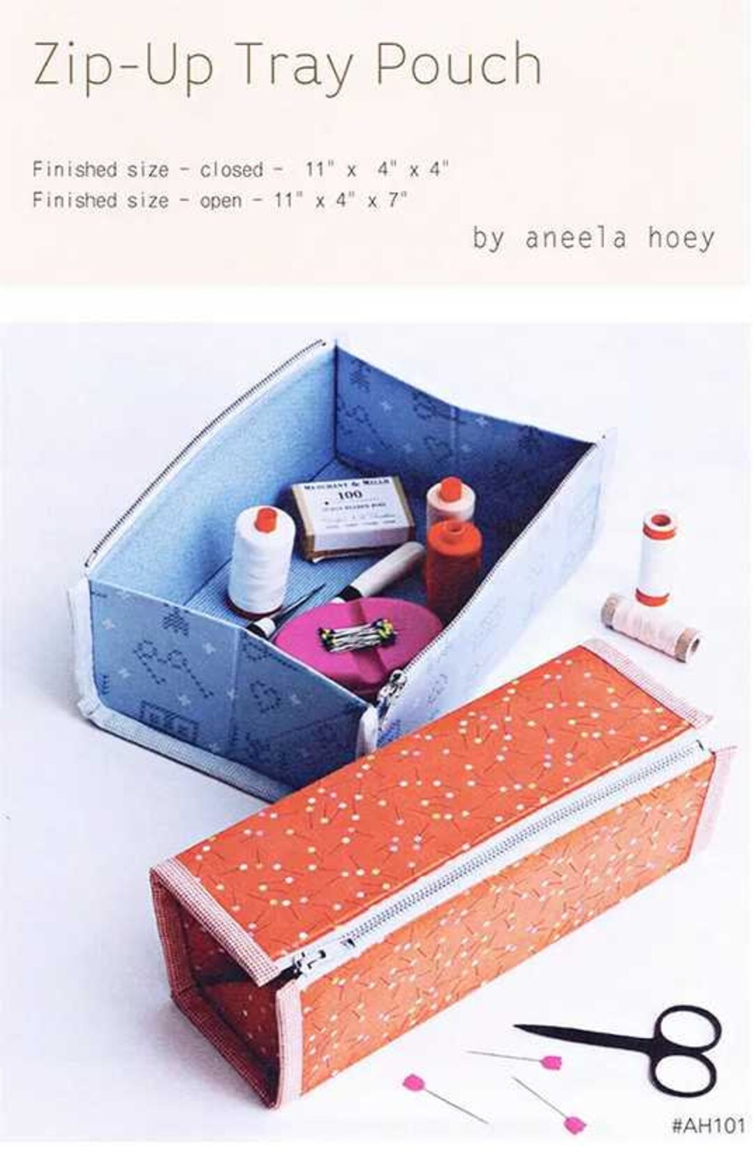 Zip-up Tray Pouch - Etsy