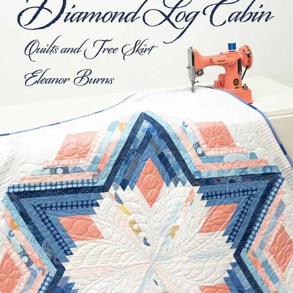 Diamond Log Cabin Quilt Pattern - Etsy