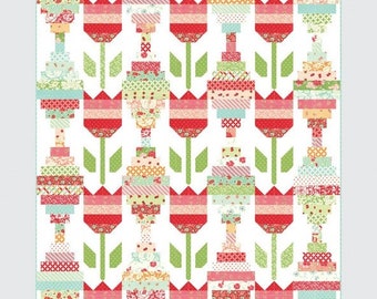 Pink Tulips Quilt Pattern - Etsy