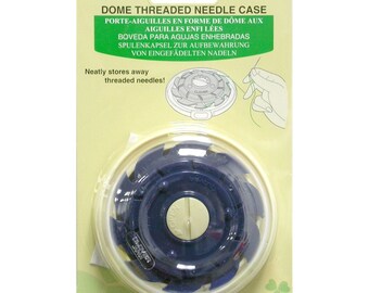 Clover Dome Threaded Needle Case - Etsy