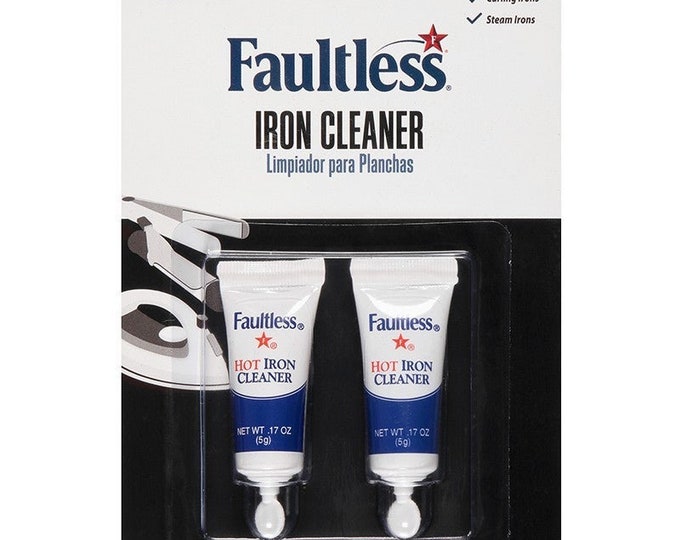 Faultless Iron Cleaner - Etsy Faultless Iron Cleaner - Etsy