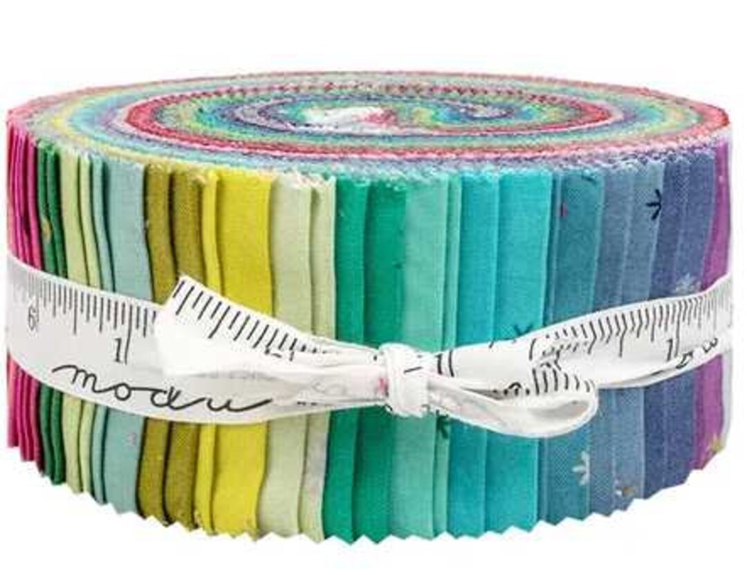 Ombre Flurries Metallic Jelly Roll by V & Co. for Moda - Etsy