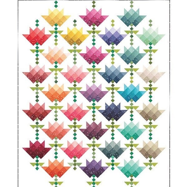 Ombre Quilt Pattern - Etsy