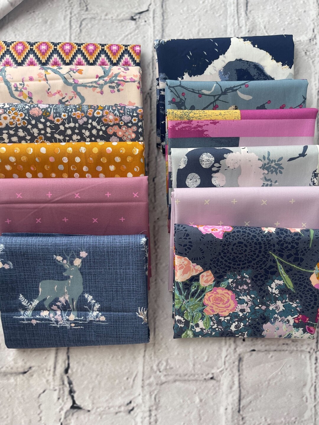 12 Pieces Eclectic Intuition HY-EI Half-yard Bundle by AGF Studio for Art Gallery Fabrics - Etsy