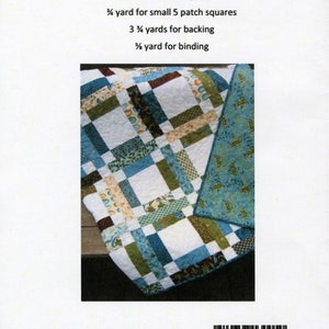 Grandma Mary's Five-patch Quilt Pattern - Etsy