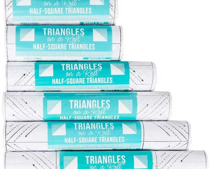 Triangles on a Roll Small Size Set - Etsy