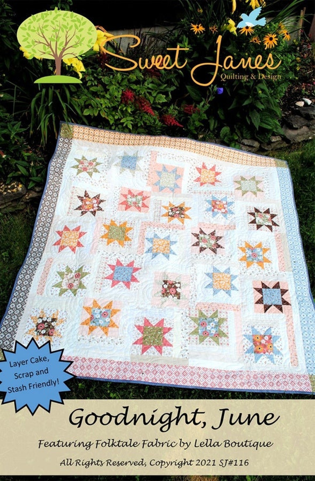 Goodnight, June Quilt Pattern - Etsy
