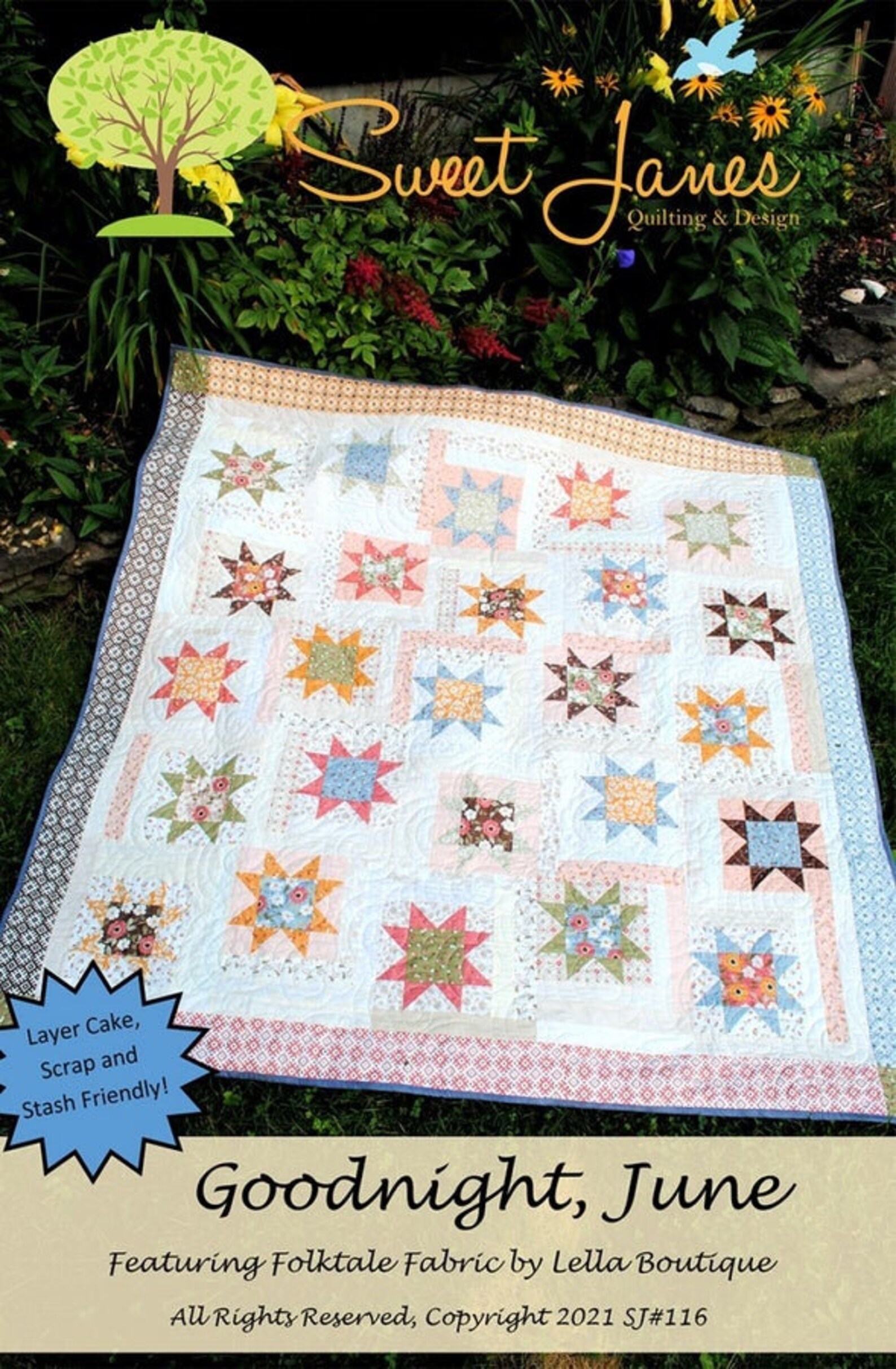 Goodnight, June Quilt Pattern - Etsy