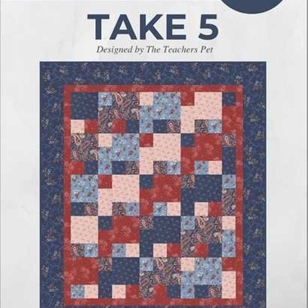 Take 5 Quilt Pattern - Etsy