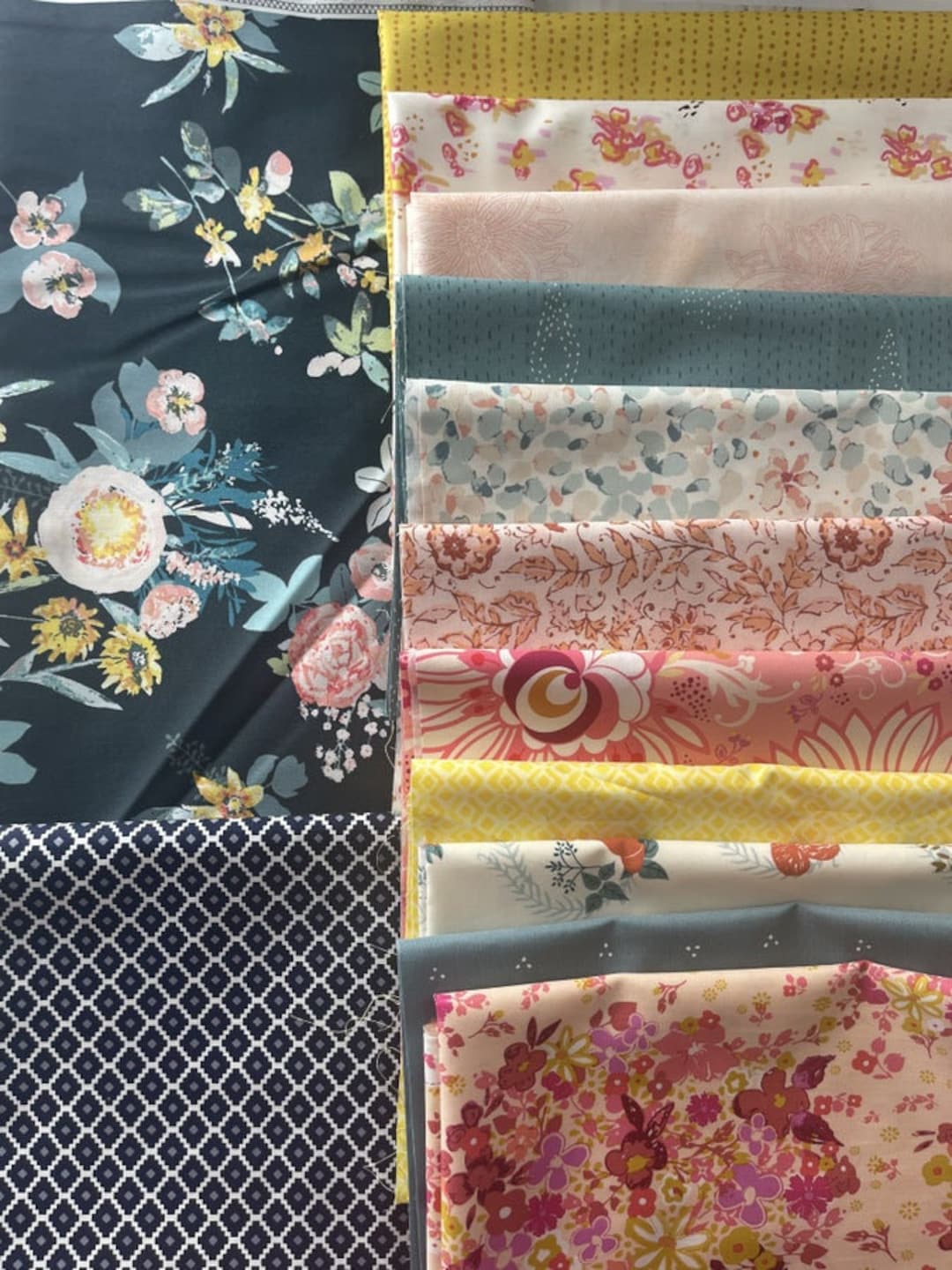 Hip to Be Square Quilt Kit Featuring Art Gallery Collections - Etsy