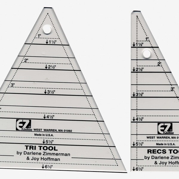 Tri Rec Ruler Set - Etsy