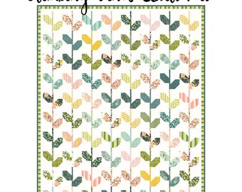 Climbing Vines Quilt Kit 68x84 Featuring Willow Fabric by 1canoe2 for ...
