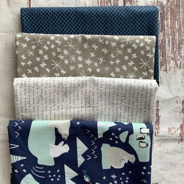 Nice Ice Riley Blake Fabric - Etsy