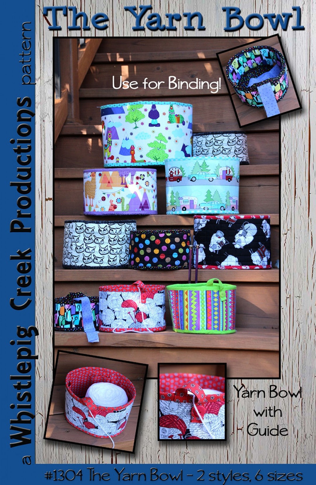 Yarn Bowl Sewing Pattern