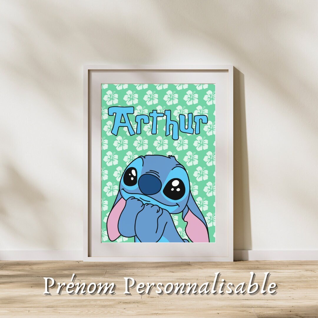 Customizable Stitch Poster - Etsy