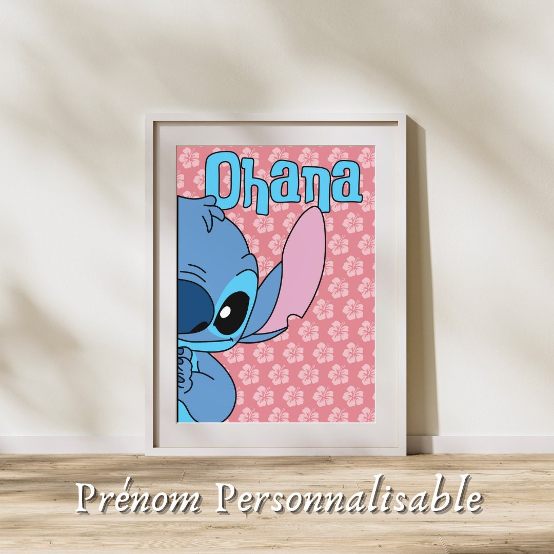 Customizable Stitch Poster - Etsy