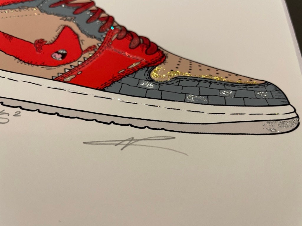 Air Scotts Serie 2 Air Jordan 1 Digital POP ART - Etsy.de