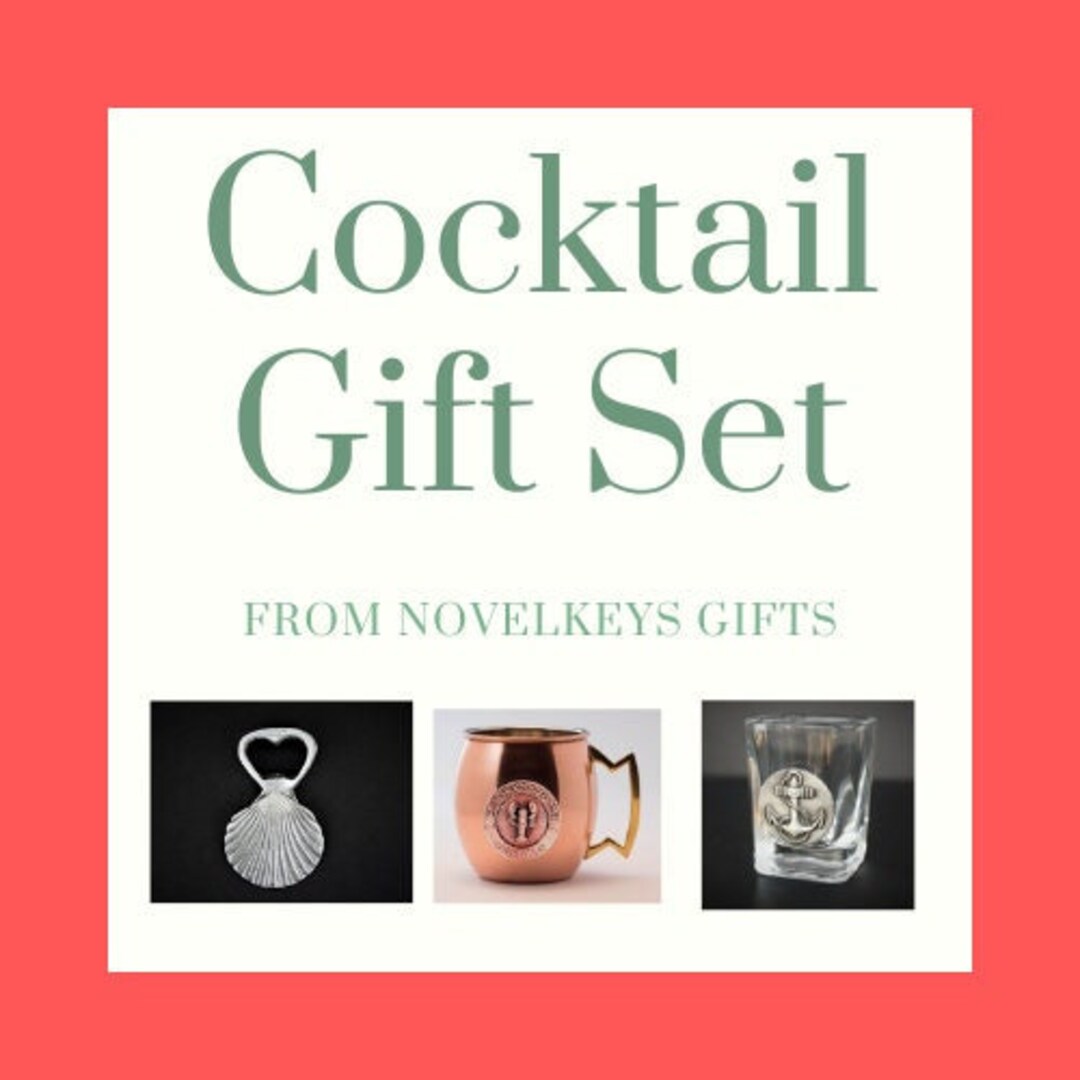 Nantucket Cocktail Gift Set - Etsy