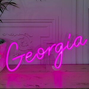 Custom Neon Sign | LED Neon Lights Name Kids Name Family Name Pet Name ...