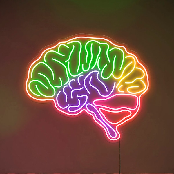 Led Brain Sign - Etsy