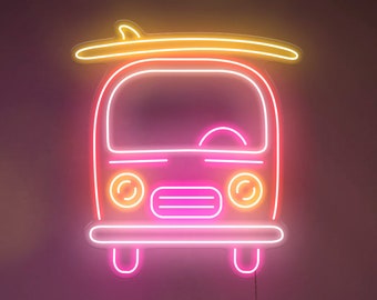 Bus Neon Sign | Etsy