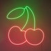 Cherry - LED Neon Sign, Wall Decor, Wall Sign, Neon Lights - Etsy