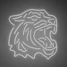 Tiger Head LED Neon Sign Wall Decor Wall Sign Neon - Etsy