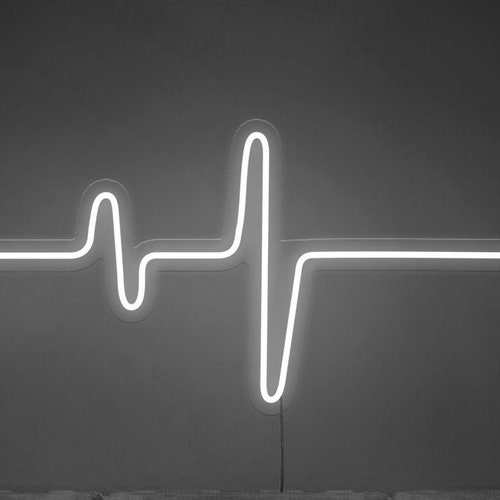 Pulse LED Neon Sign Wall Decor Wall Sign Neon Lights - Etsy