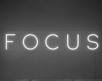 Focus Sign - Etsy