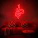 Snake LED Neon Sign Wall Decor Wall Sign Neon Lights | Etsy