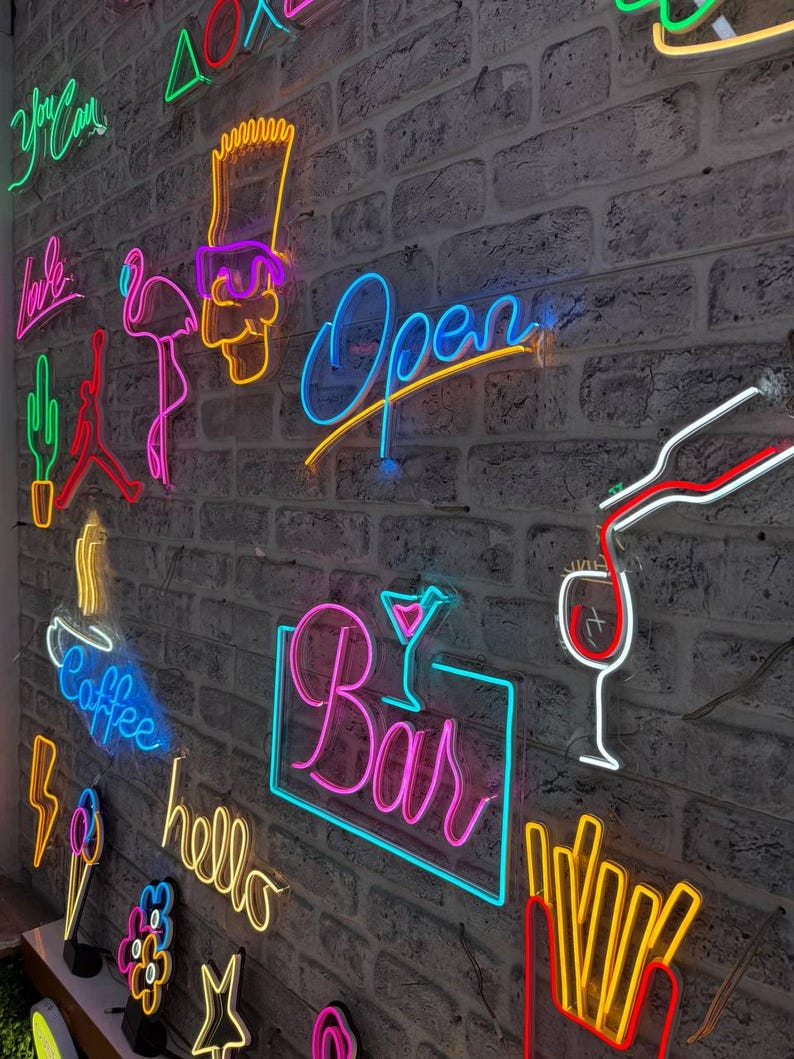 Custom Neon Sign | Custom LED Sign | Christmas Decor | Room Decor ...
