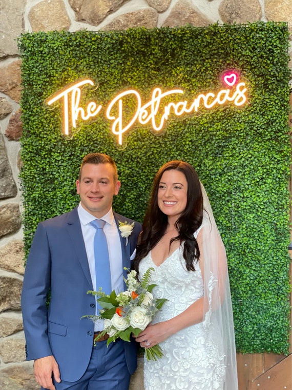 Custom Wedding Neon Sign LED Neon Sign Wedding Decor | Etsy