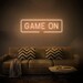 Game on LED Neon Sign Wall Decor Wall Sign Neon Lights - Etsy