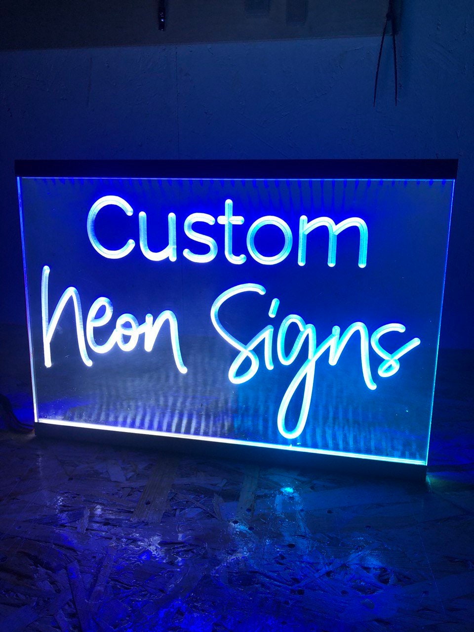 Personalized Neon Signs Custom Sign Your Name Custom Home - Etsy
