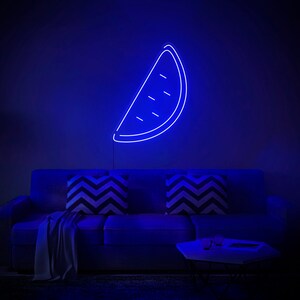 Watermelon LED Neon Sign, Wall Decor, Wall Sign, Neon Lights - Etsy