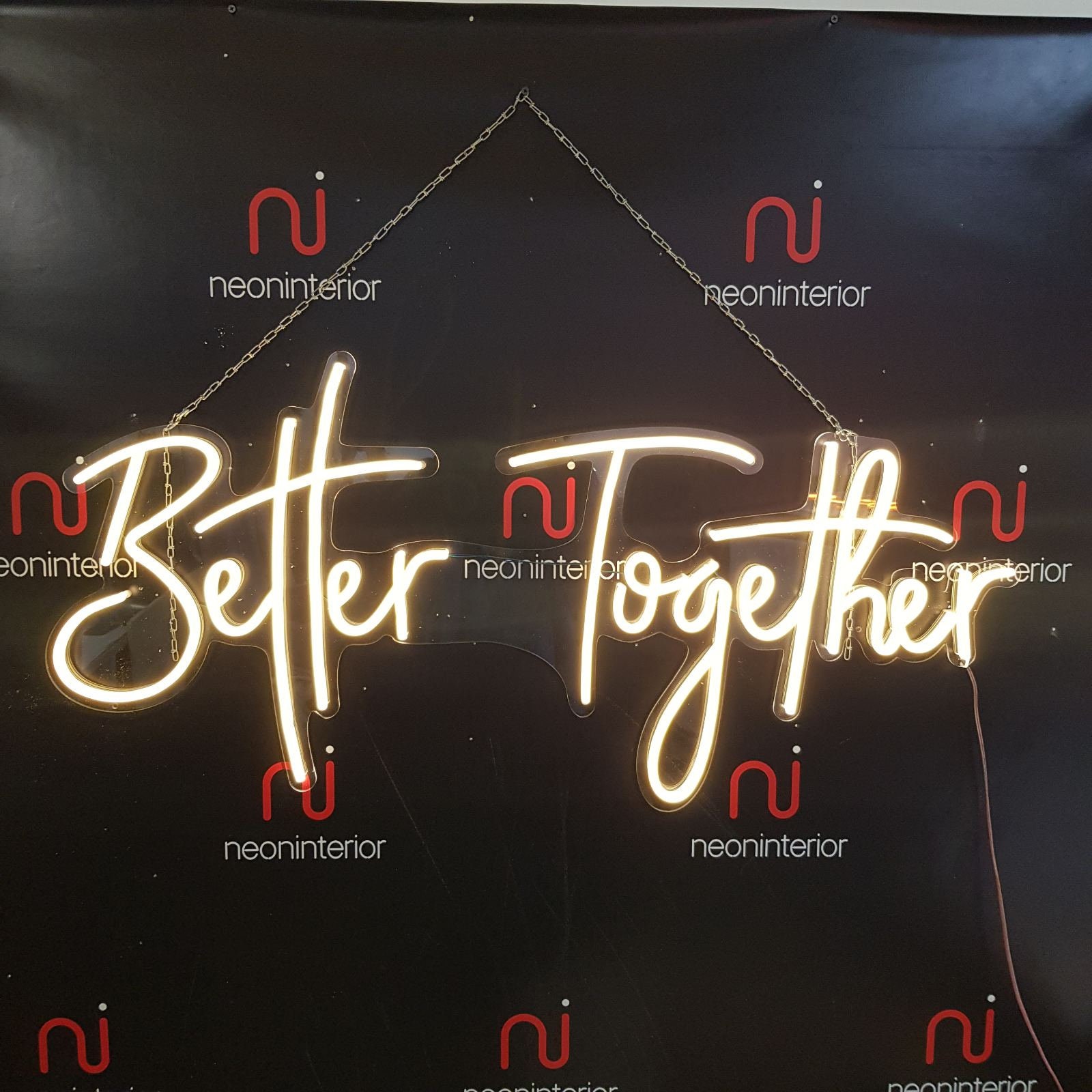 Better Together Wedding Custom Neon Sign Led Neon Light | Etsy