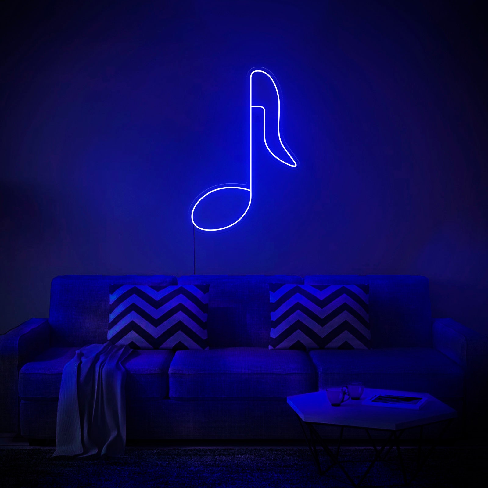Music Note LED Neon Sign Wall Decor Wall Sign Neon Lights - Etsy