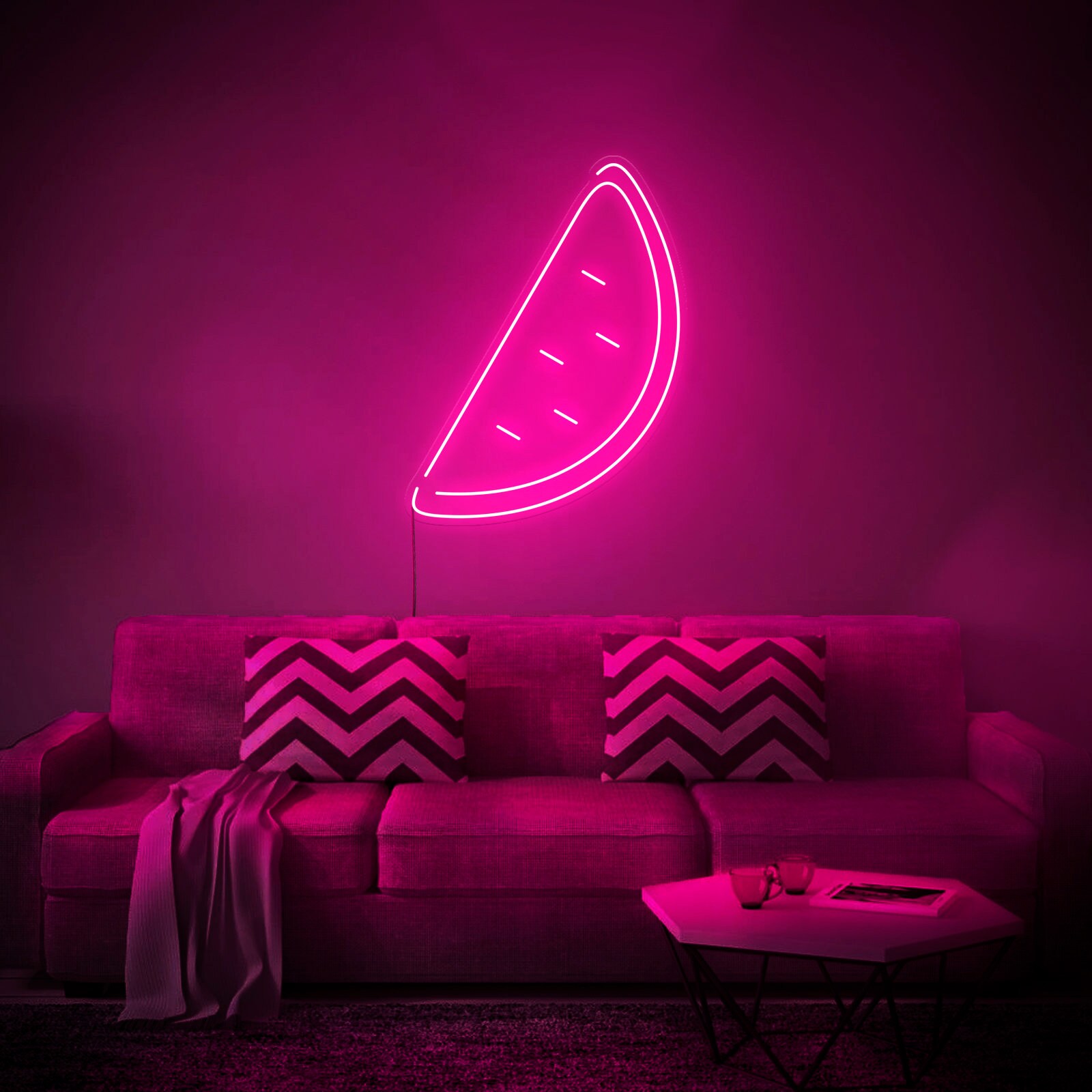 Watermelon LED Neon Sign Wall Decor Wall Sign Neon Lights | Etsy