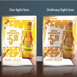 LED Light Box ,menu Poster Light Box,custom Led Light Box Display ...