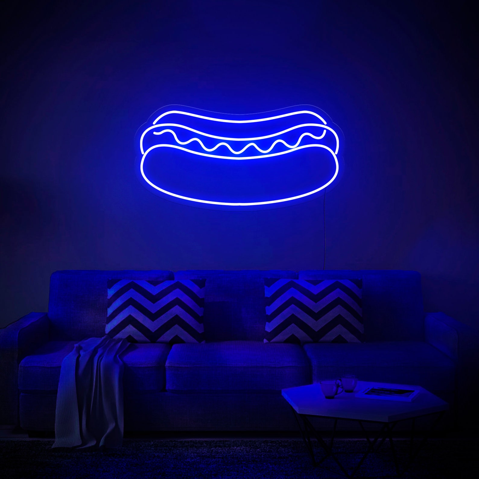 Hot Dog LED Neon Sign Wall Decor Wall Sign Neon Lights - Etsy