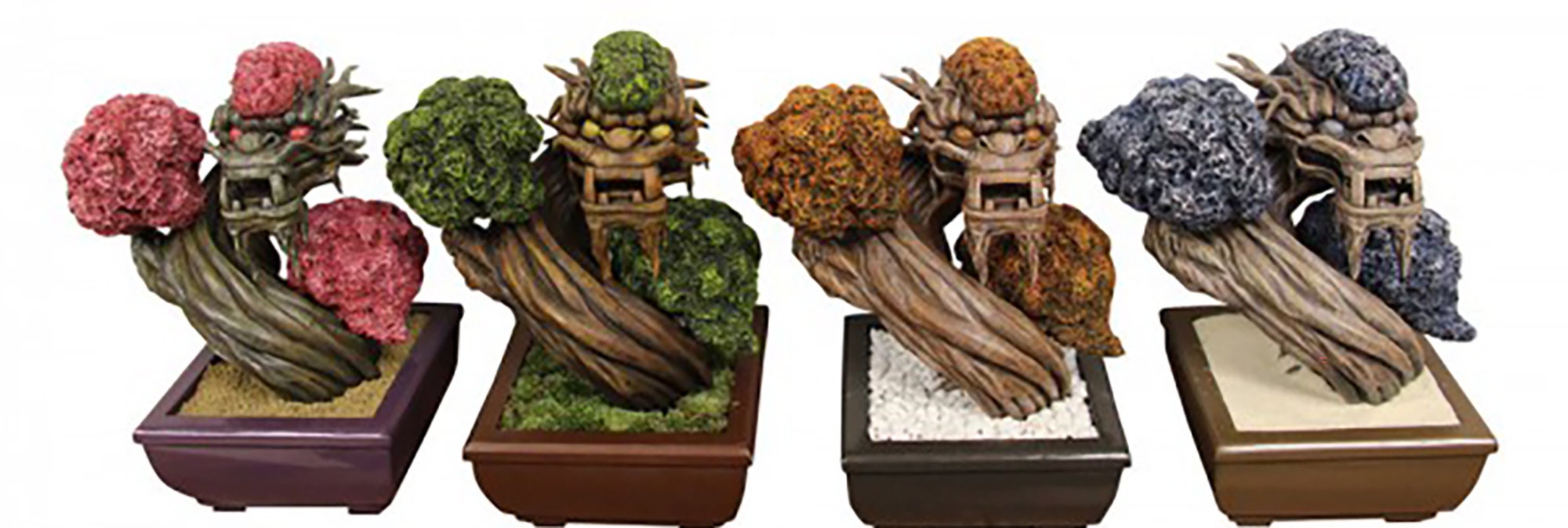 Bonsai Dragon Collectible Statues - Etsy