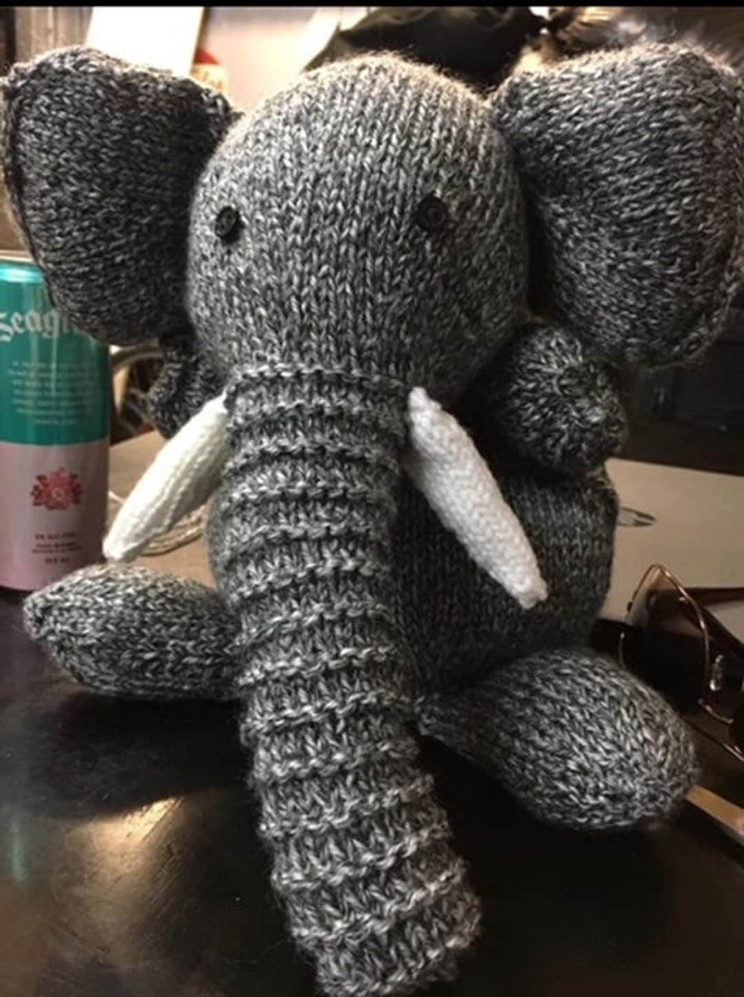 Hand Knit Stuffed Animal - Etsy
