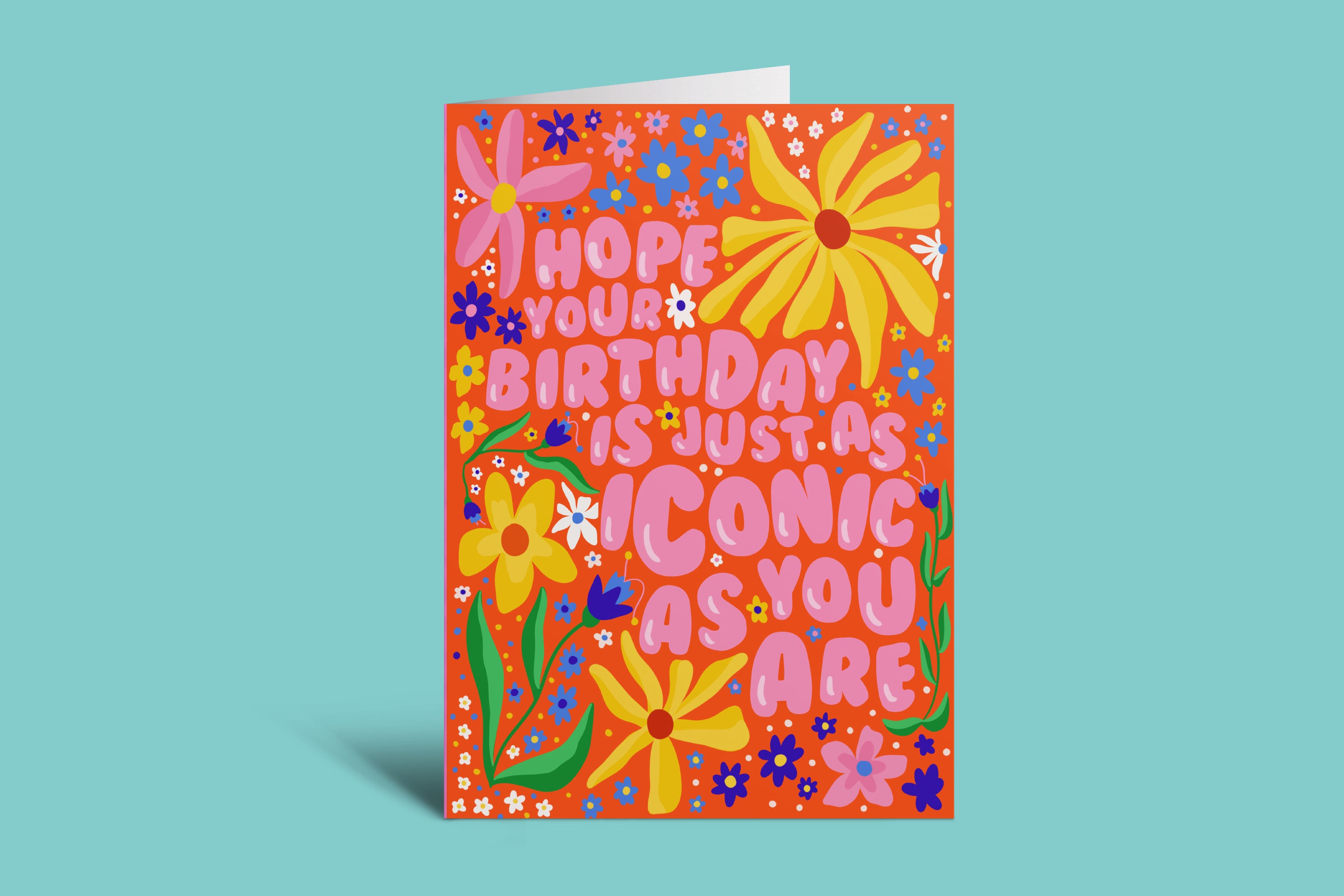 Iconic Birthday Card Fun Birthday Card Funky Birthday Card - Etsy